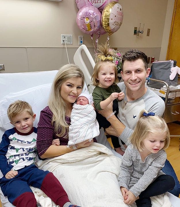 Erin and Chad Paine Welcome Baby Girl Holland Grace - UPtv